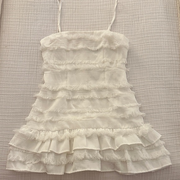 Princess Polly | Dresses | Princess Polly Molina Mini White Dress ...